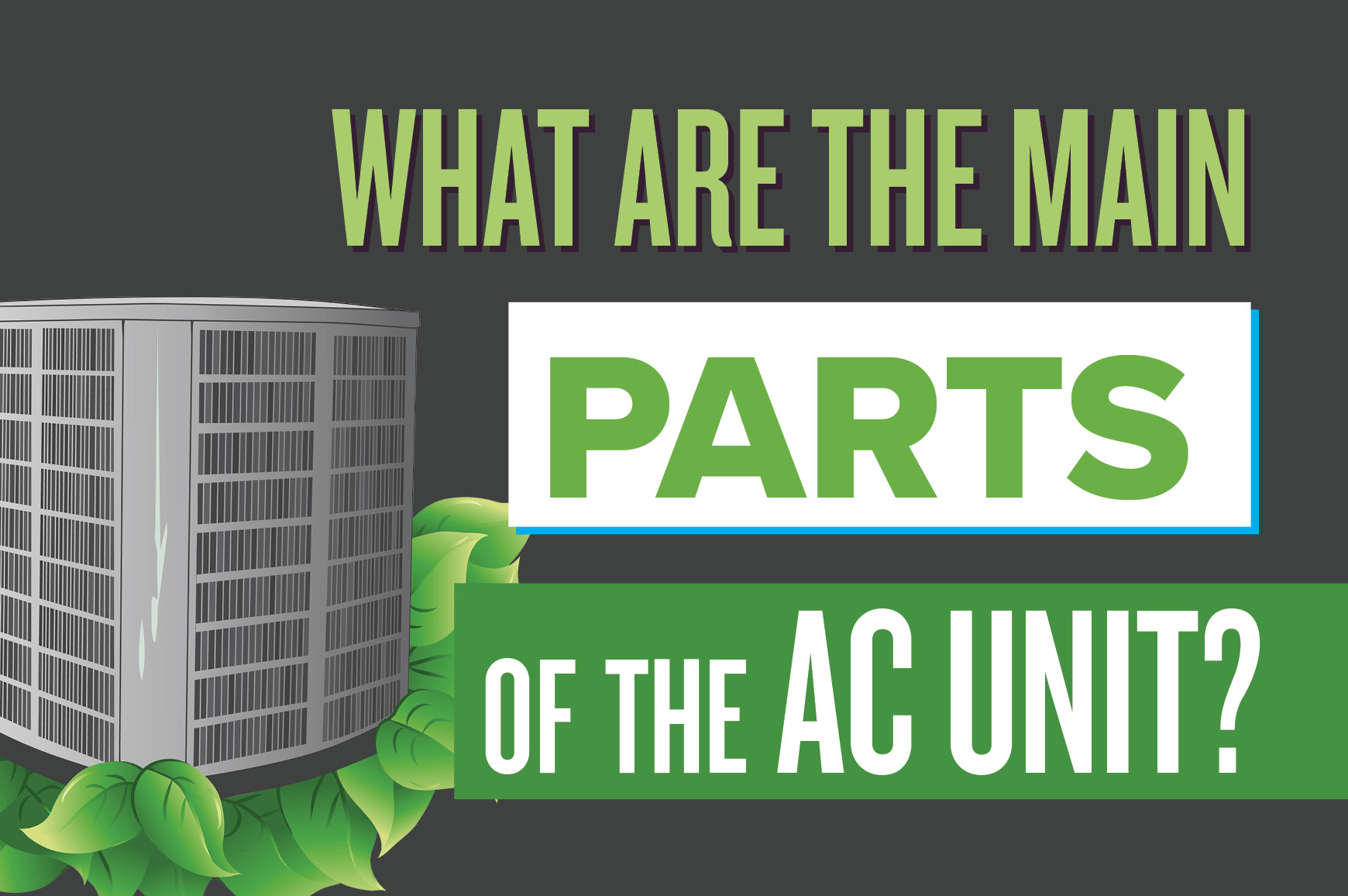 Main Parts of the AC Unit: From Evaporator to Compressor